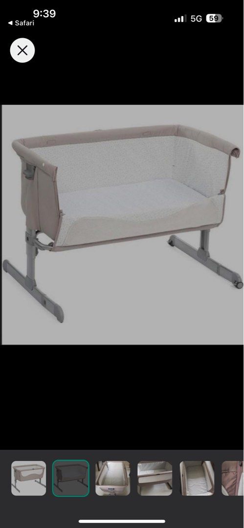 Chicco Next2Me cot, Babies & Kids, Baby Nursery & Kids Furniture, Cots ...