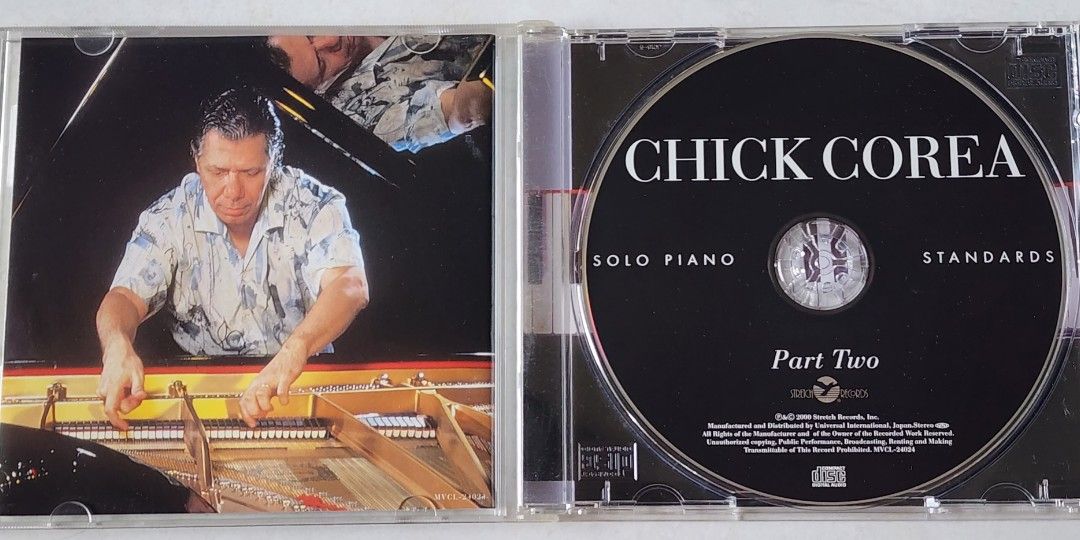 Chick Corea ~ Solo Piano Standards ( JAPAN PRESS ) CD, Hobbies & Toys, Music & Media, CDs & DVDs ...