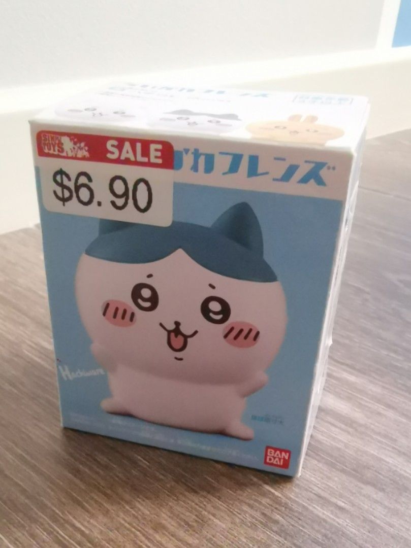Chiikawa Friends Figure (BANDAI) - Hachiware, Cat, Hobbies & Toys, Toys ...
