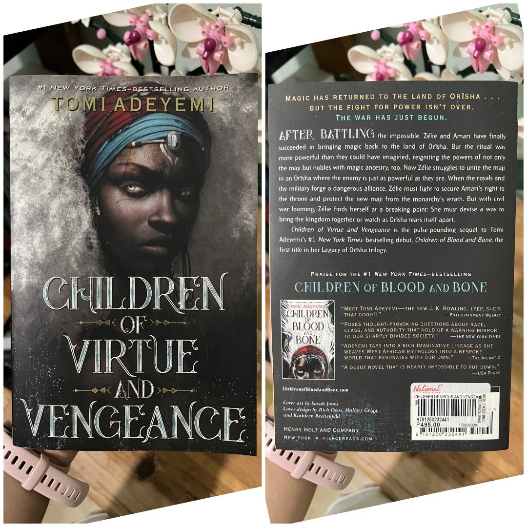 Children of Virtue and Vengeance by Tomi Adeyemi (PB), Hobbies & Toys ...