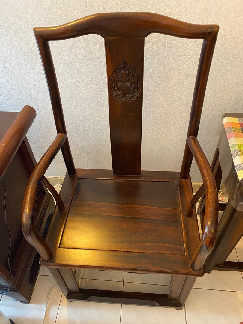 Chinese Emperor Wooden Chairs, Hobbies & Toys, Collectibles ...