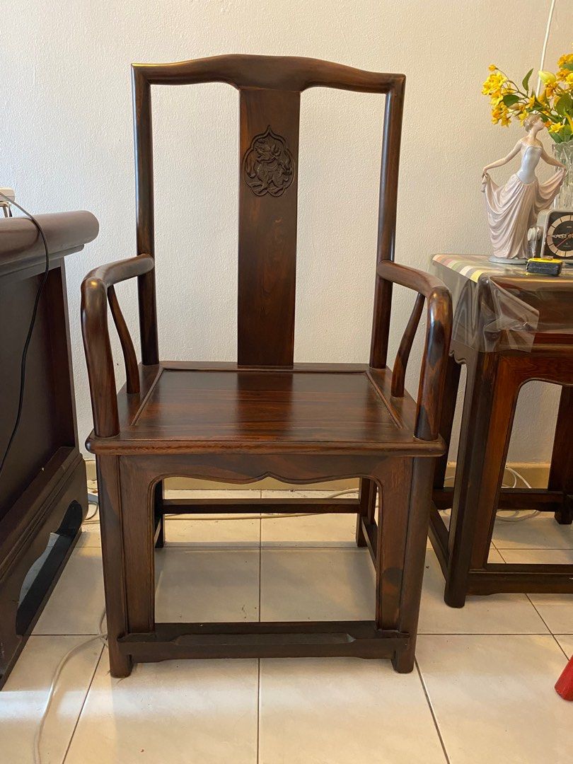Chinese Emperor Wooden Chairs, Hobbies & Toys, Collectibles ...