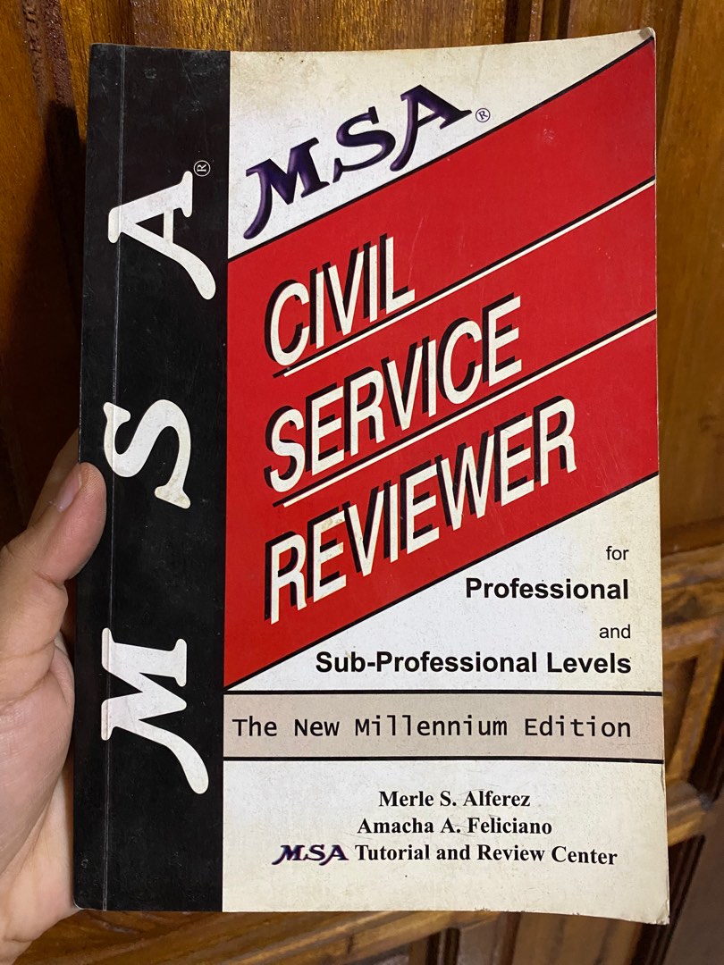 Civil Service Reviewer, Hobbies & Toys, Books & Magazines, Assessment ...