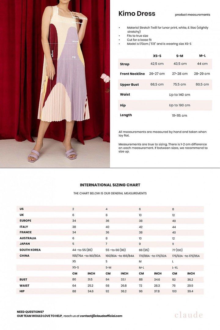 Claude Kimo Dress (Lunar Prints), Women's Fashion, Dresses & Sets ...