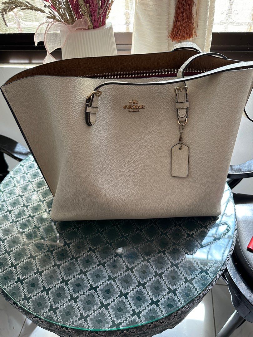 Coach Long Handle Tote Bag, Luxury, Bags & Wallets on Carousell