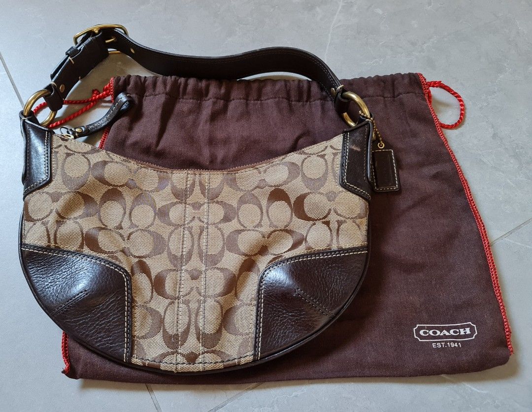 Coach shoulder Bag, Women's Fashion, Bags & Wallets, Shoulder Bags on ...