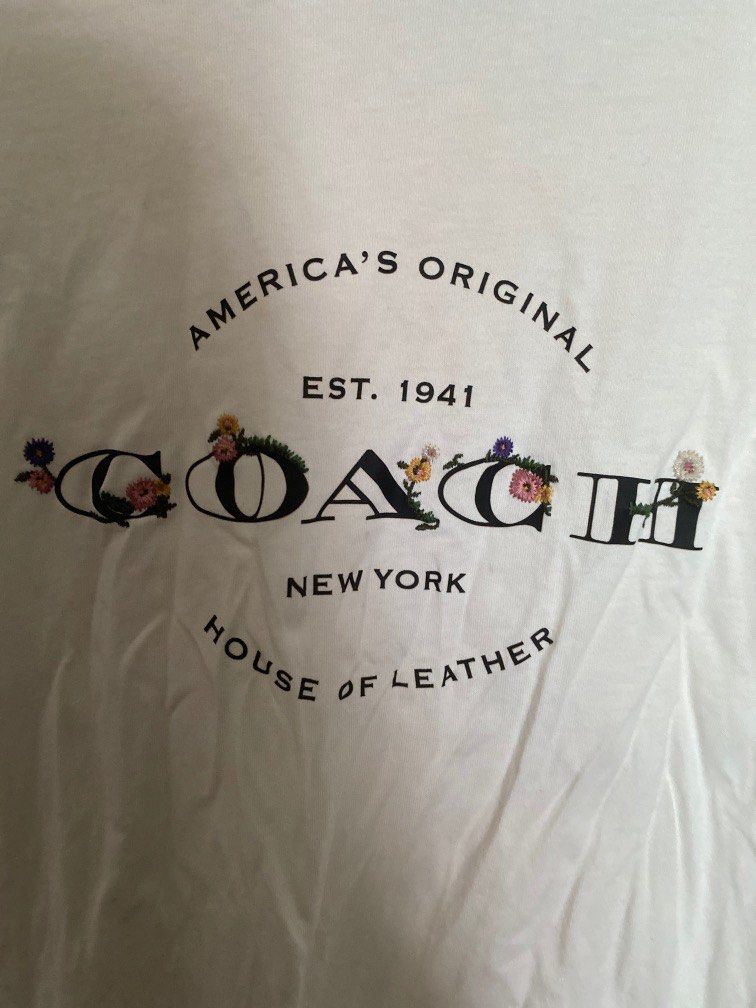 Coach Tee, Women's Fashion, Tops, Other Tops on Carousell