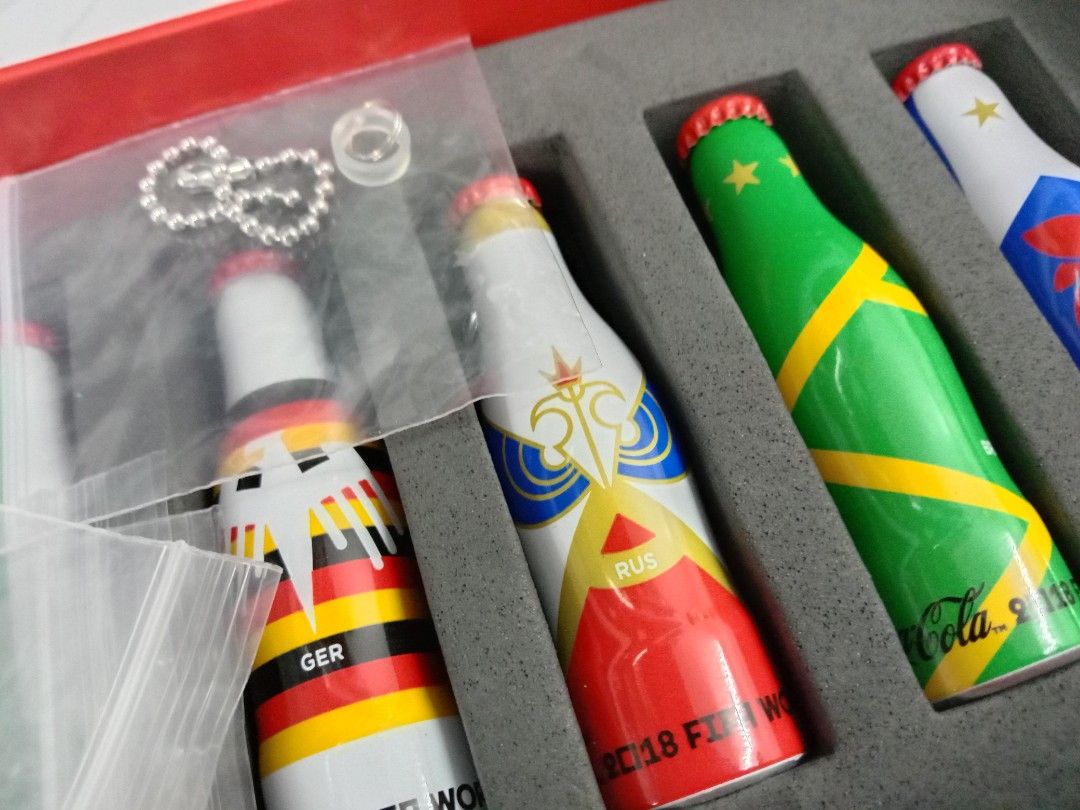 Coca Cola Coke Mini Alu Bottle Box Set, Hobbies & Toys, Collectibles ...