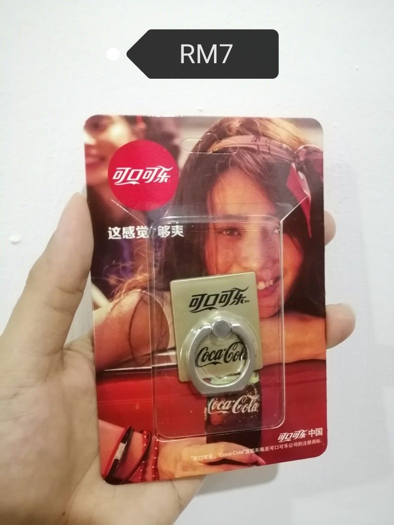 Coca Cola Coke Phone Ring Holder, Hobbies & Toys, Collectibles ...