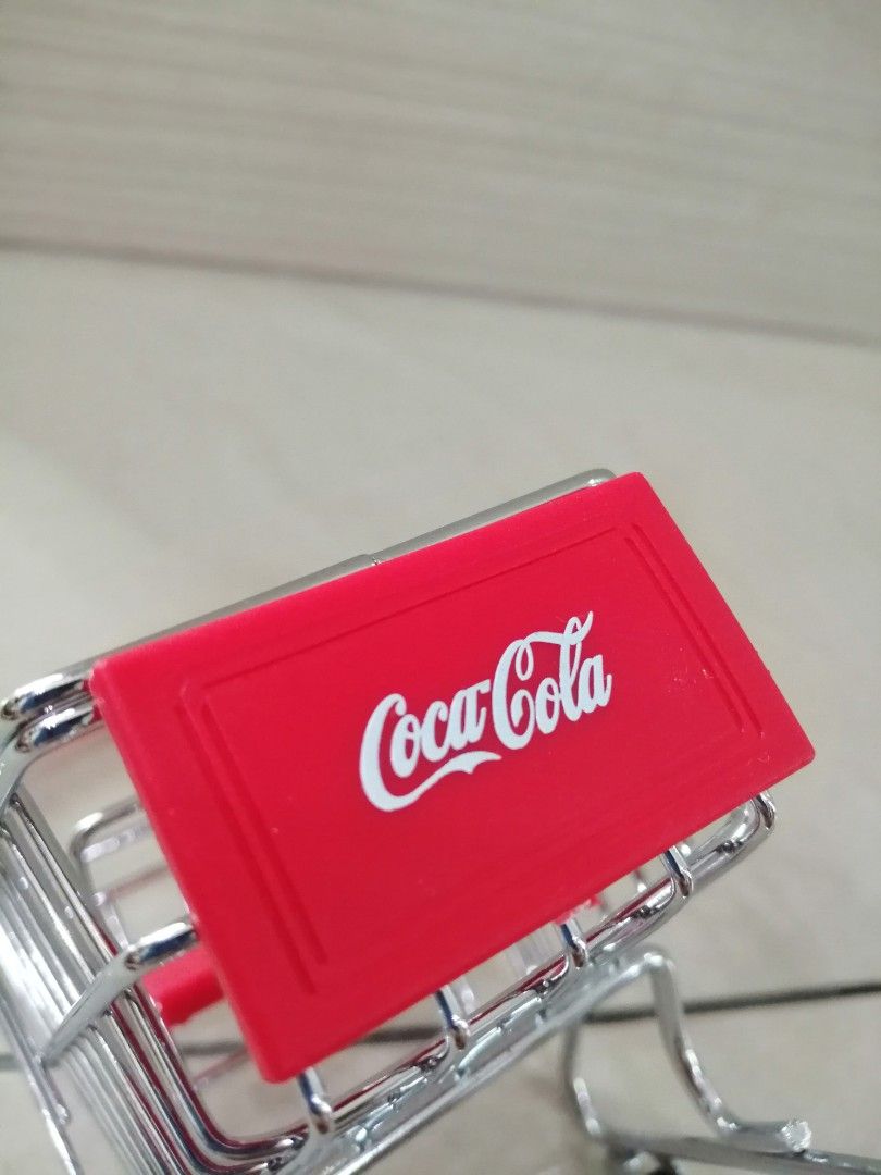Coca Cola Coke Small Trolley Decorations, Hobbies & Toys, Collectibles ...