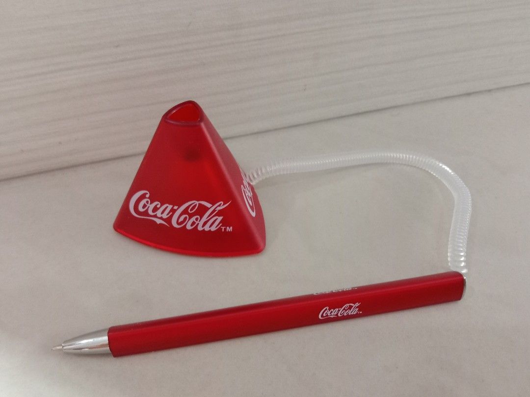 Coca Cola Coke Standing Pen, Hobbies & Toys, Collectibles & Memorabilia ...