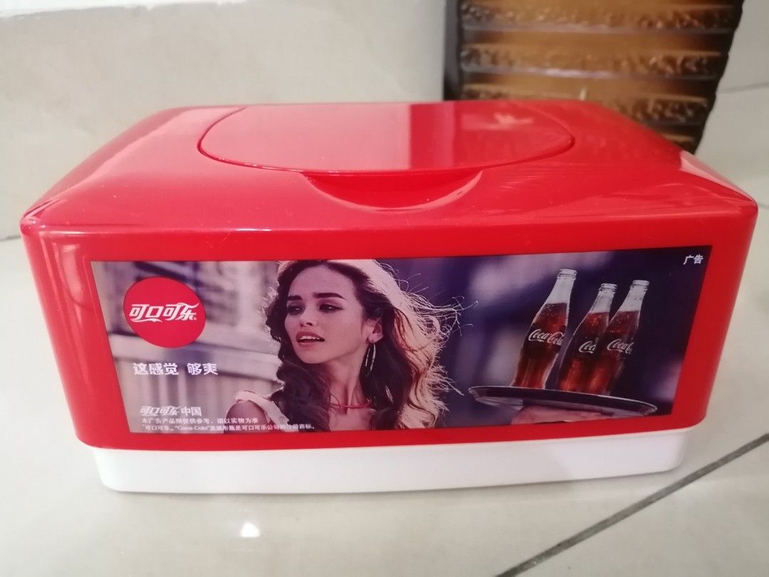 Coca Cola Coke Tissue Box, Hobbies & Toys, Collectibles & Memorabilia ...