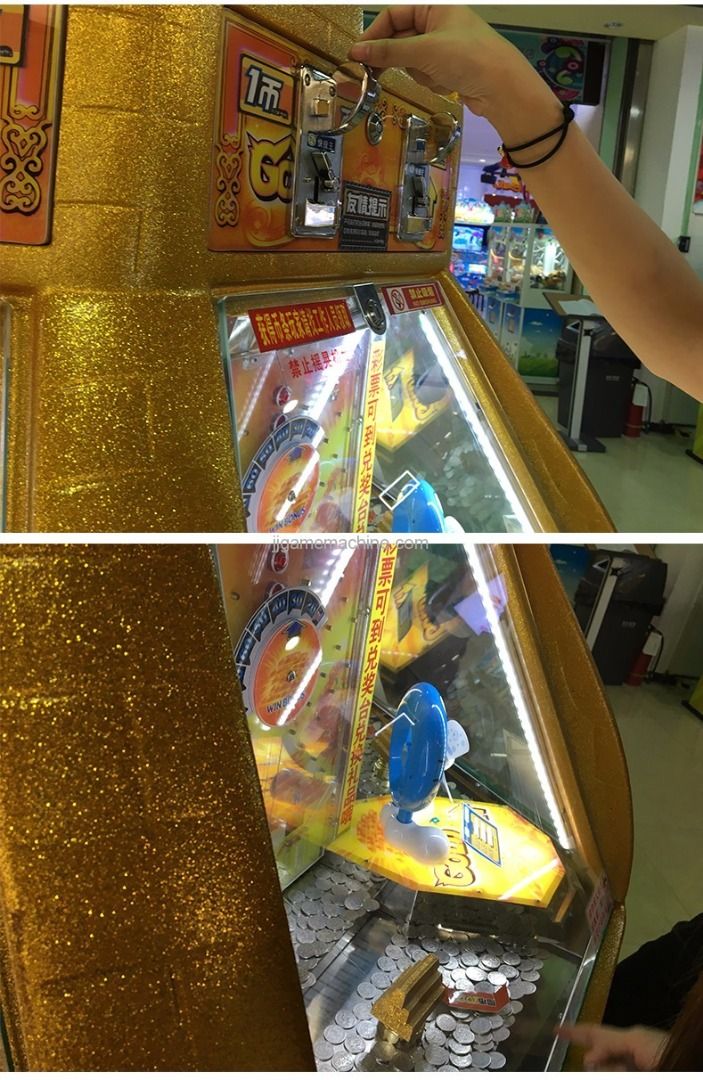 Coin Pusher Gold Fort Arcade Machine, Hobbies & Toys, Toys & Games on ...