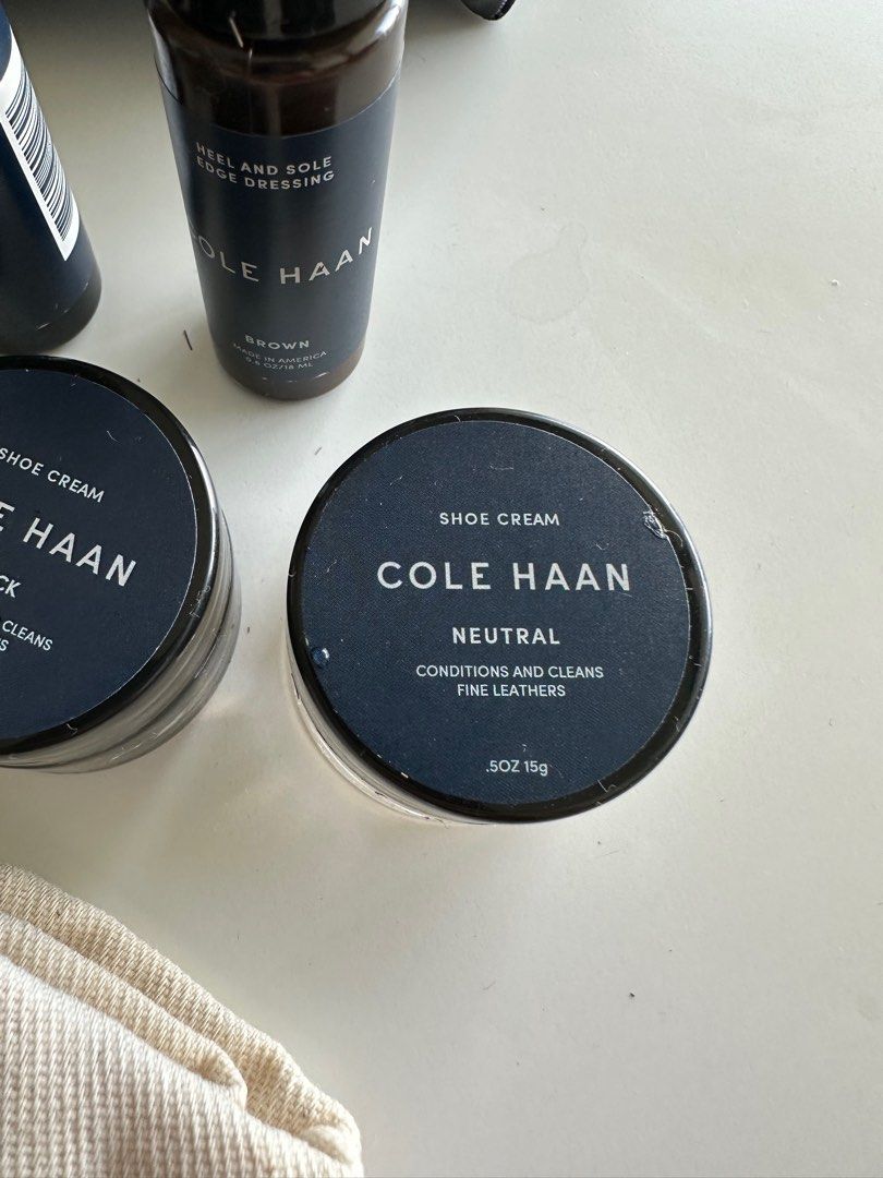 Cole Hann Shoe Polishing Kit, Men's Fashion, Footwear, Shoe inserts ...