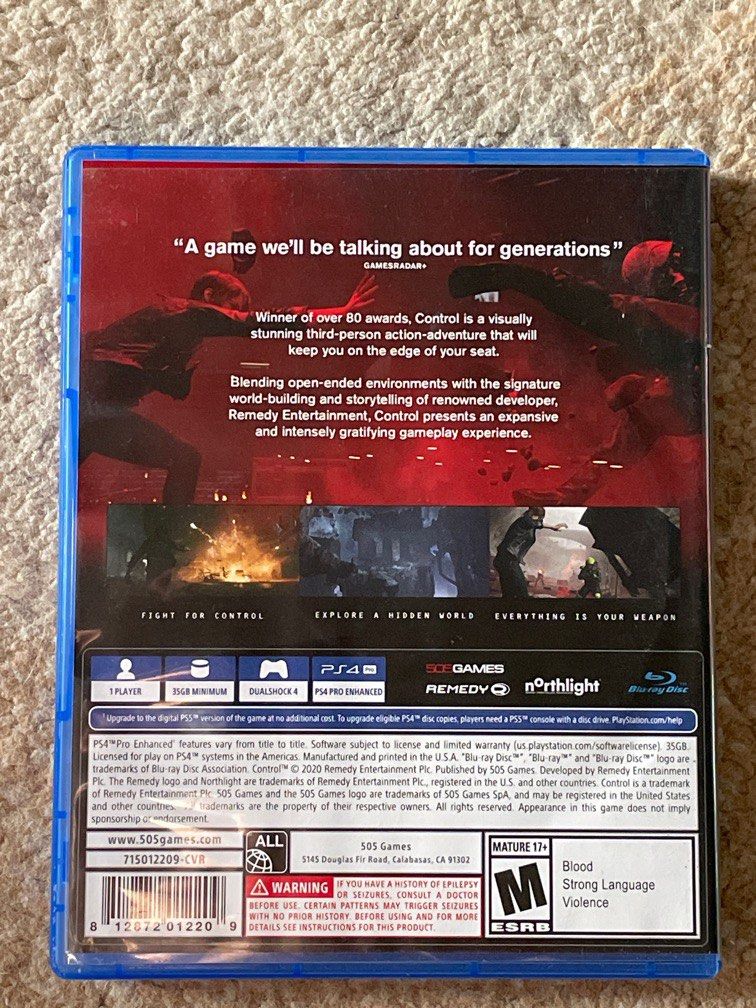 Control Ps4 Ultimate edtion, Video Gaming, Video Games, PlayStation on ...