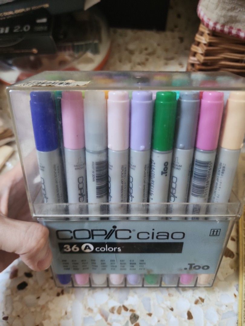 Copic ciao markers, Hobbies & Toys, Stationery & Craft, Craft Supplies ...