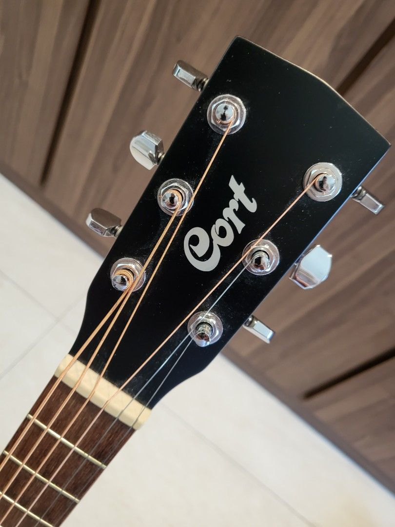 Cort AD Mini OP travel mini guitar, Hobbies & Toys, Music & Media ...