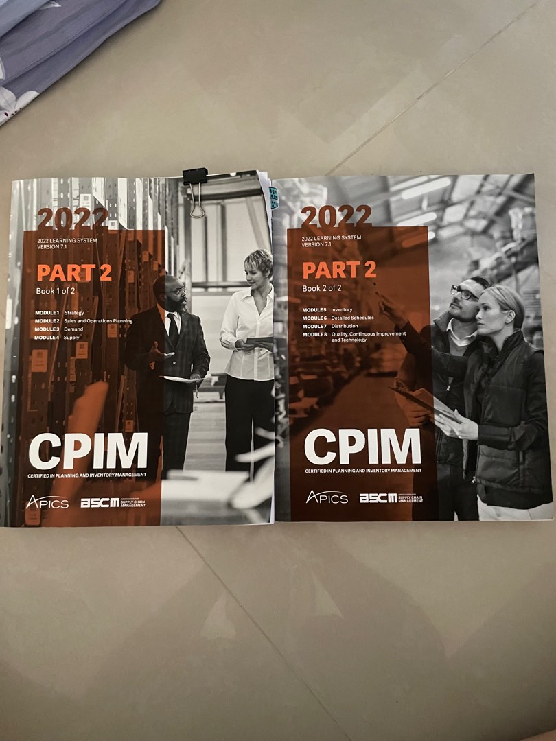 CPiM test books, Hobbies & Toys, Books & Magazines, Textbooks on Carousell