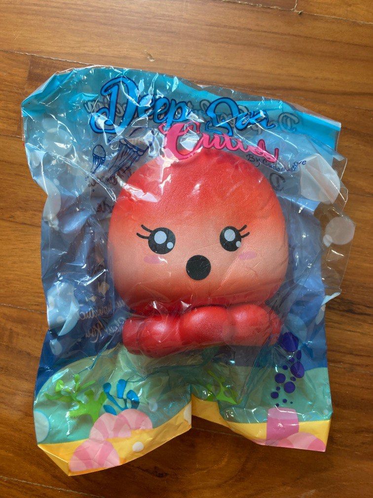 CutieCreative Deep Sea Cuties Octopus Squishy, Hobbies & Toys, Toys ...