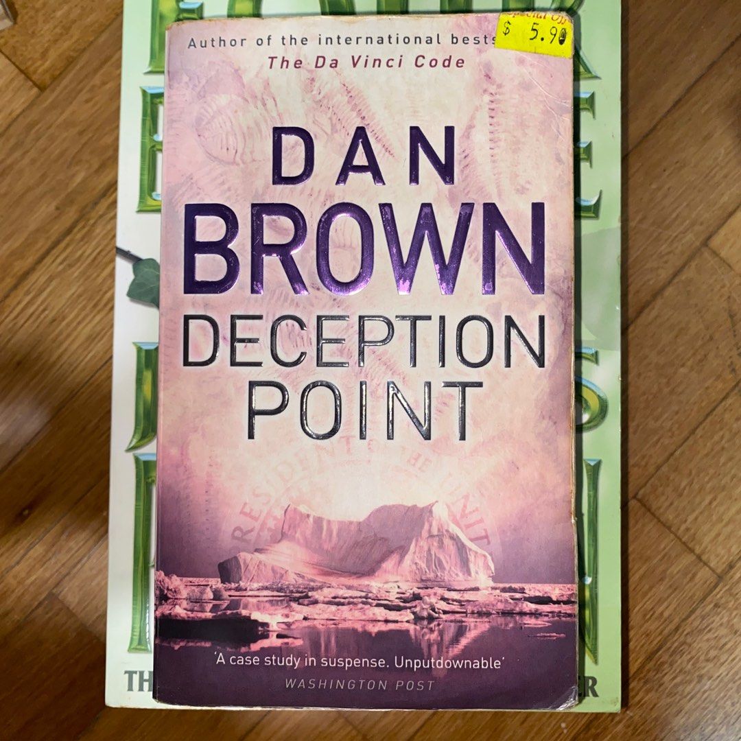 Dan Brown books (da vinci and deception point left), Hobbies & Toys ...