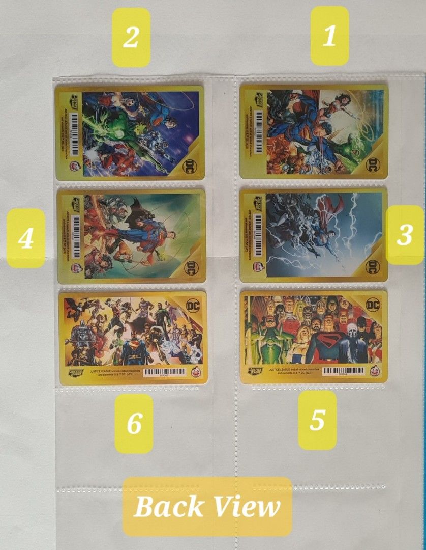 DC Justice League CPCM Collector Cards, Hobbies & Toys, Memorabilia ...