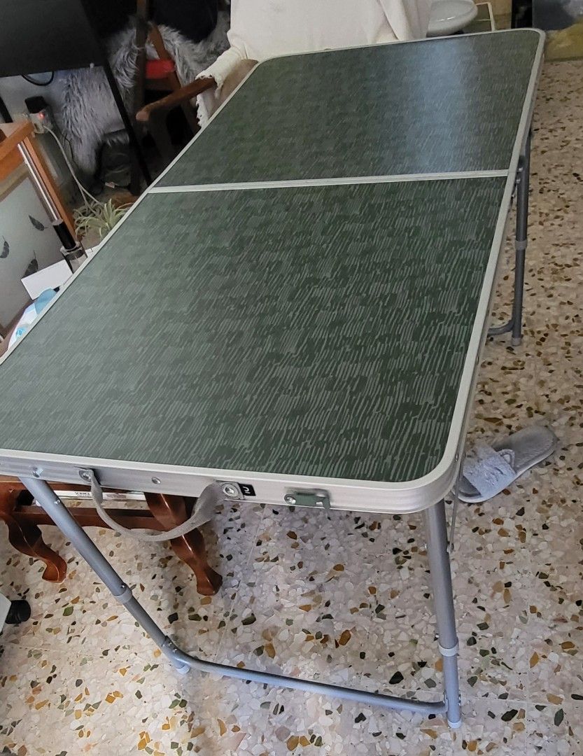 Decathlon Folding Table, Sports Equipment, Hiking & Camping on Carousell