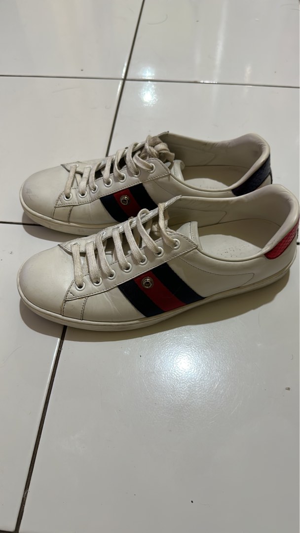 Di Jual Sepatu Gucci bisa lengkap dustbag and box, Fesyen Pria, Sepatu ...