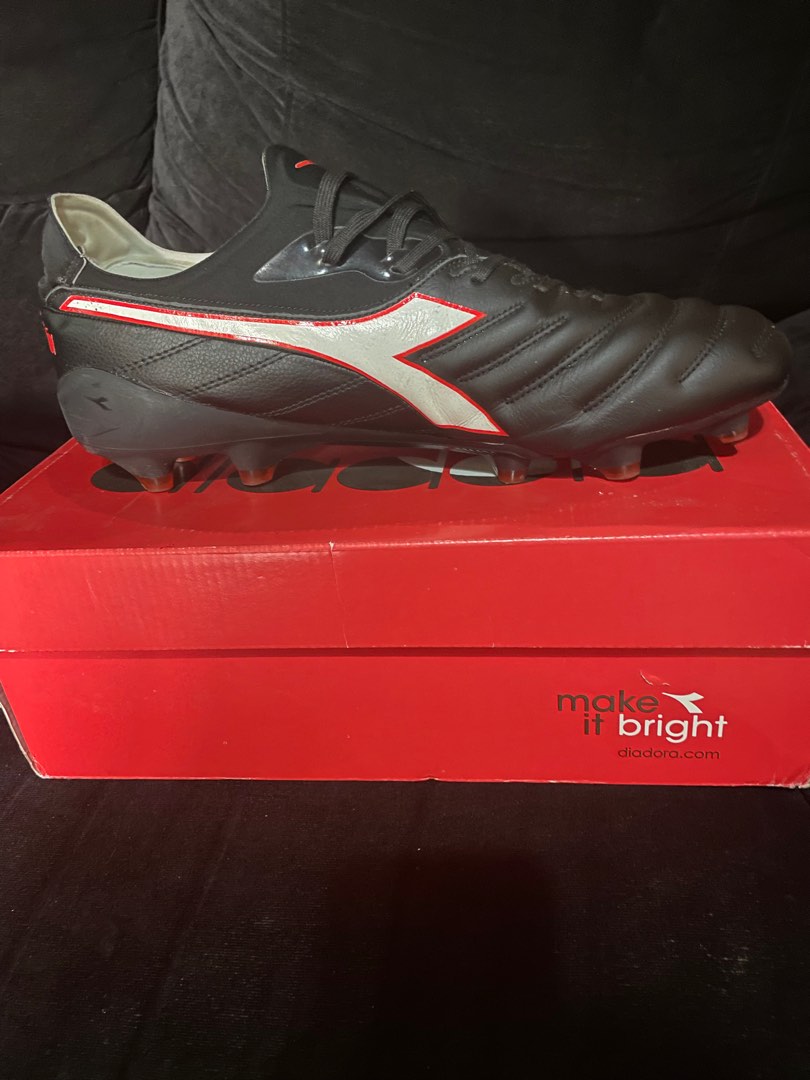Diadora Brasil Elite Tech LPX football shoes on Carousell