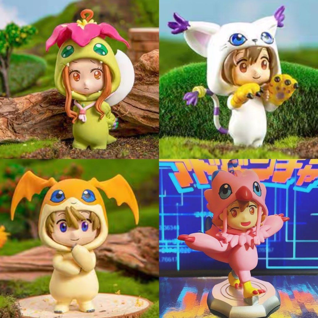 DIGIMON ADVENTURE BN FIGURINE / FULL SET / SINGLE BLIND BOX / ABLE TO ...
