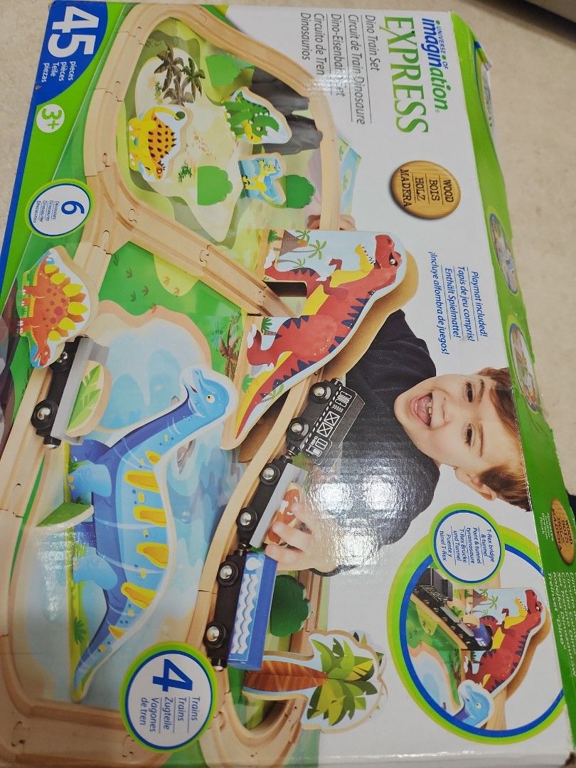 Dino train set, Babies & Kids, Infant Playtime on Carousell