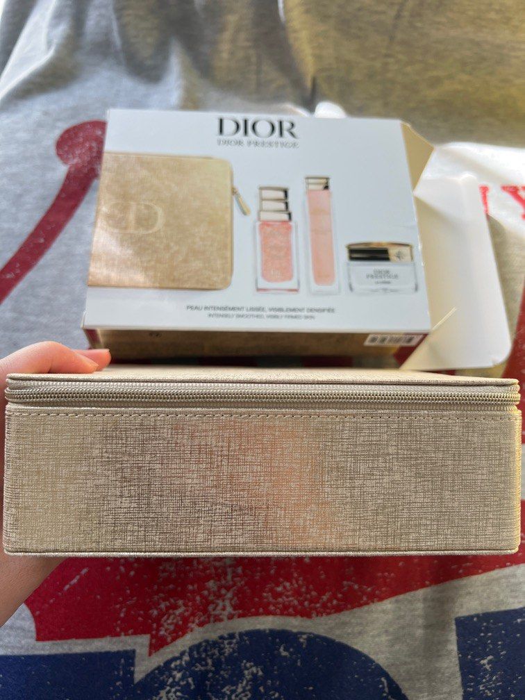 Dior Prestige gold zip box, Women's Fashion, Jewelry & Organisers ...