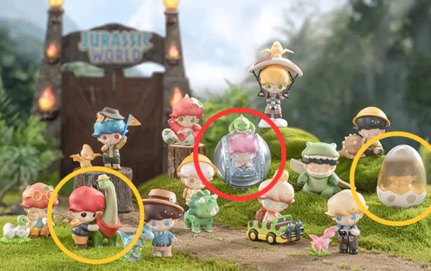 Disney pixar popmart cosbi toy story stitch jurassic world sunnyside ...