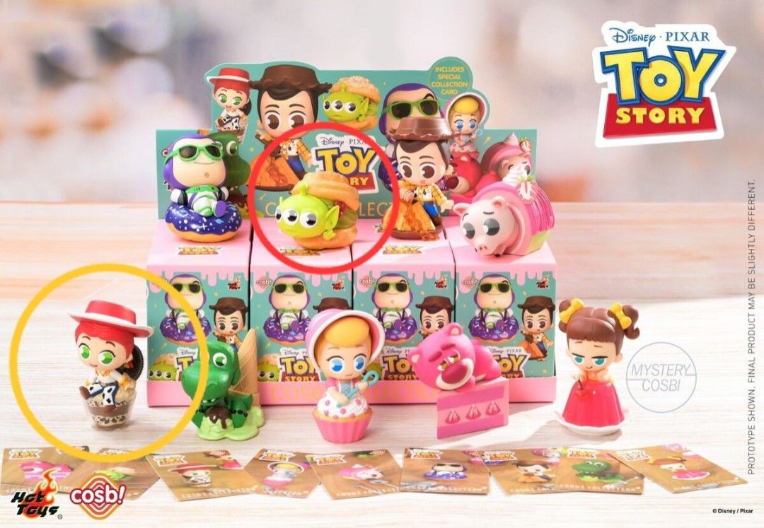 Disney pixar popmart cosbi toy story stitch jurassic world sunnyside ...