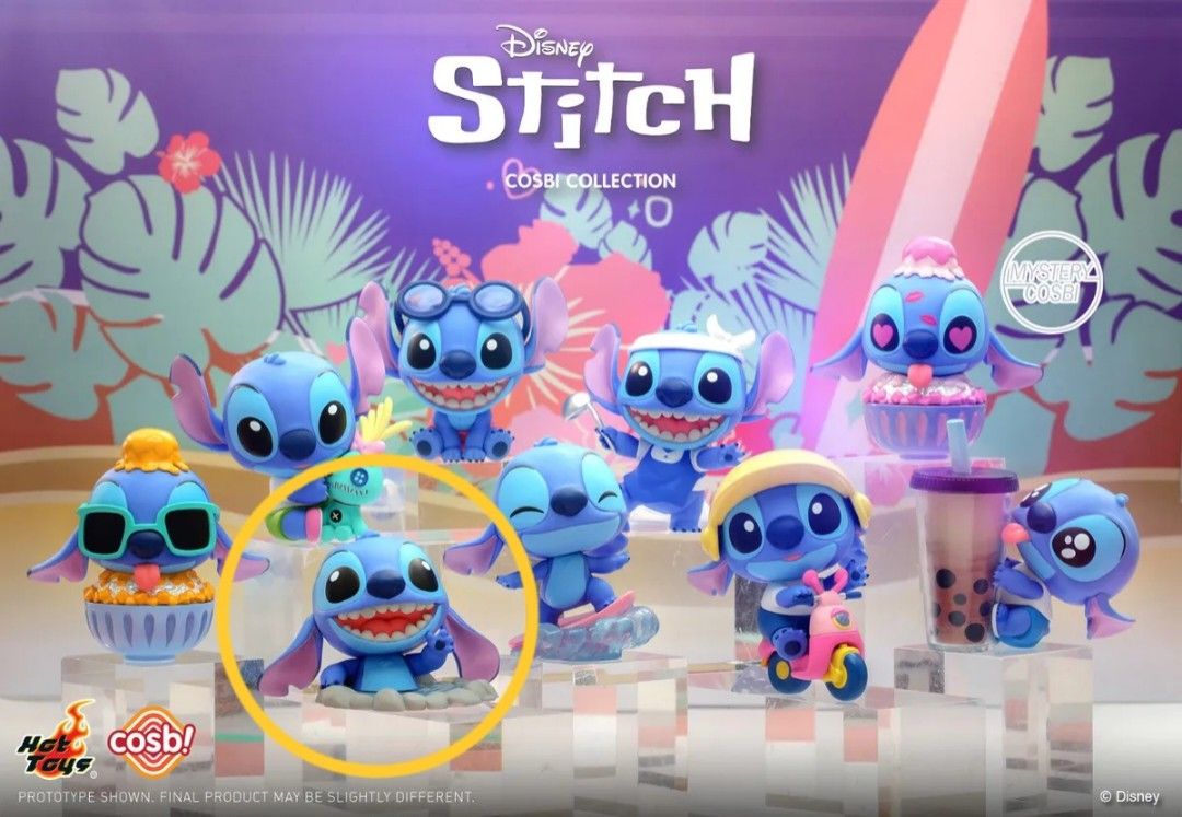 Disney pixar popmart cosbi toy story stitch jurassic world sunnyside ...