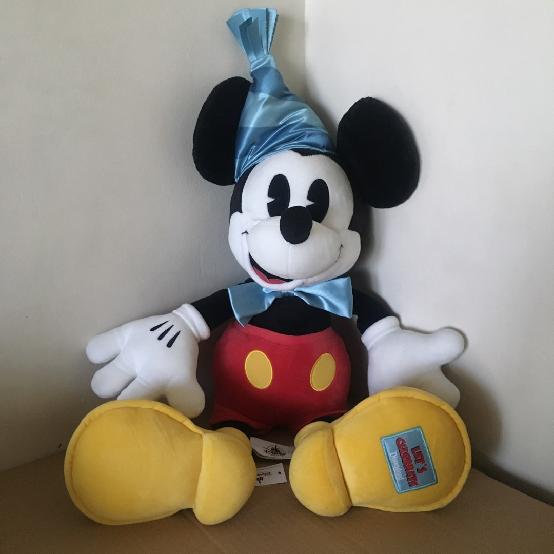 Disneyland Disney Parks large big Mickey Mouse soft 90th anniversary ...