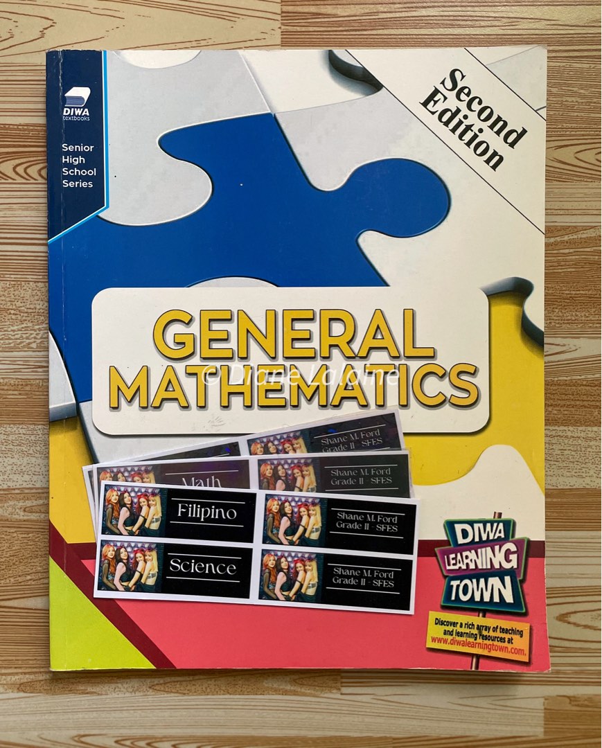 DIWA Learning - General Mathematics on Carousell