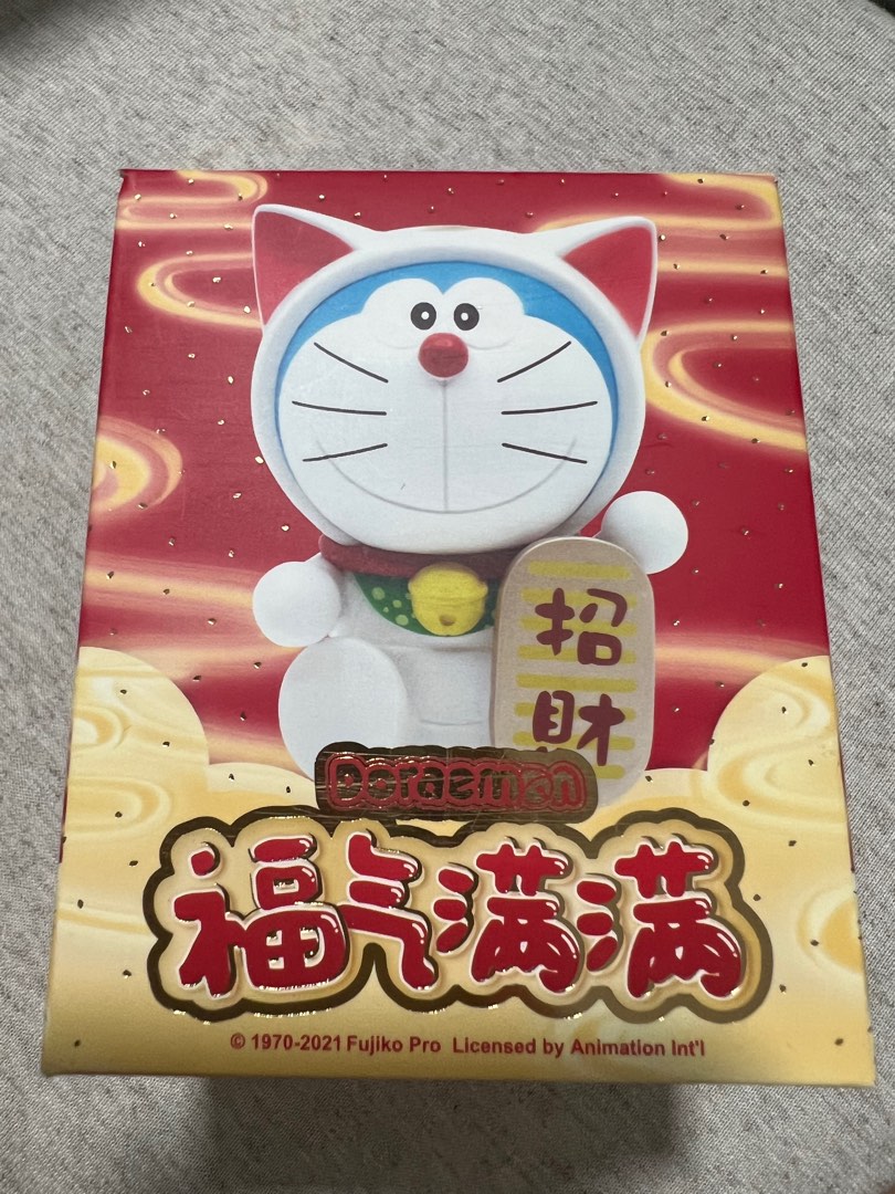 Doraemon Fortune Cat Secret Box, Hobbies & Toys, Toys & Games on Carousell