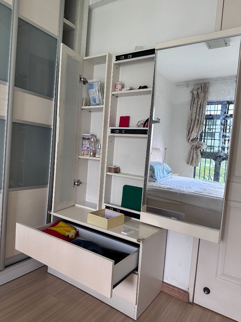 Dressing cabinet with mirror, Furniture & Home Living, Furniture, Other ...