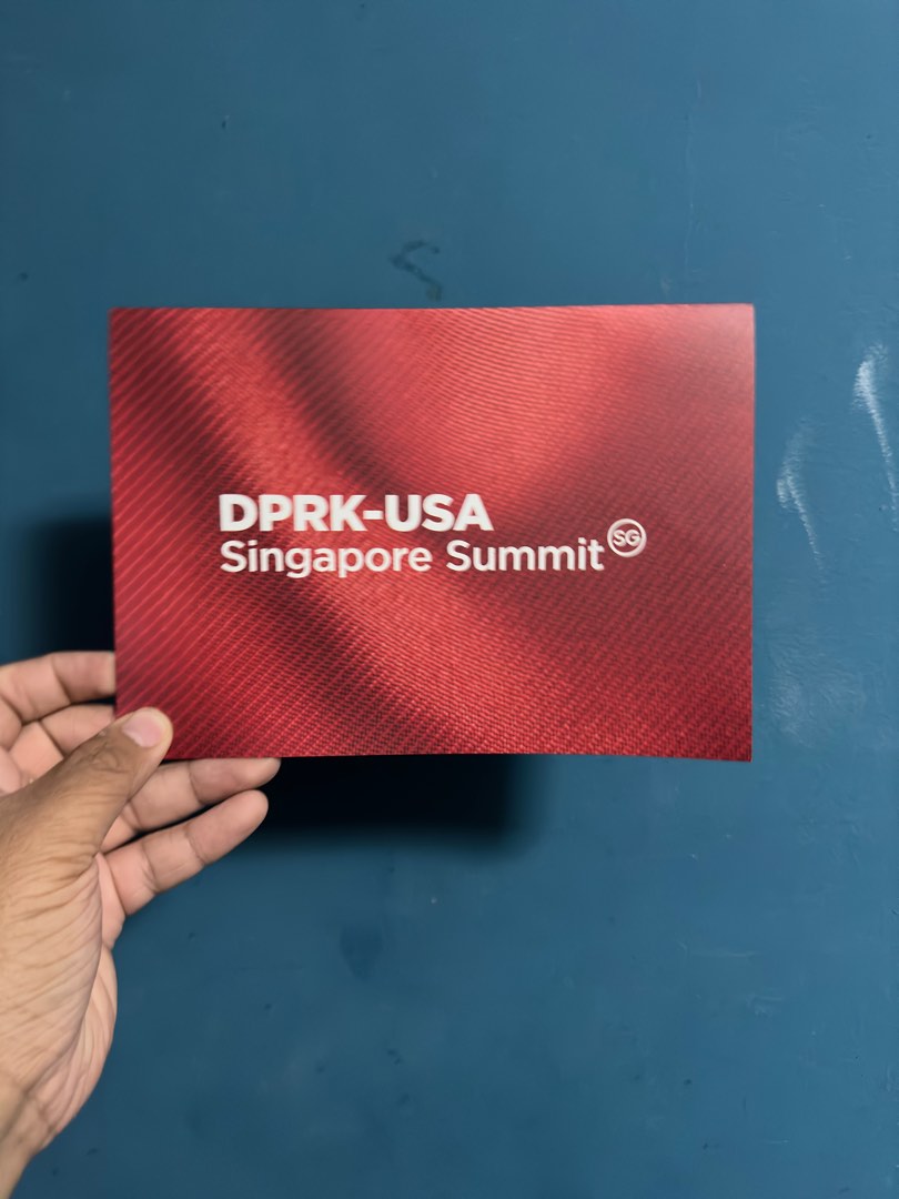 DRRK - USA SINGAPORE SUMMIT Stamp, Hobbies & Toys, Memorabilia ...