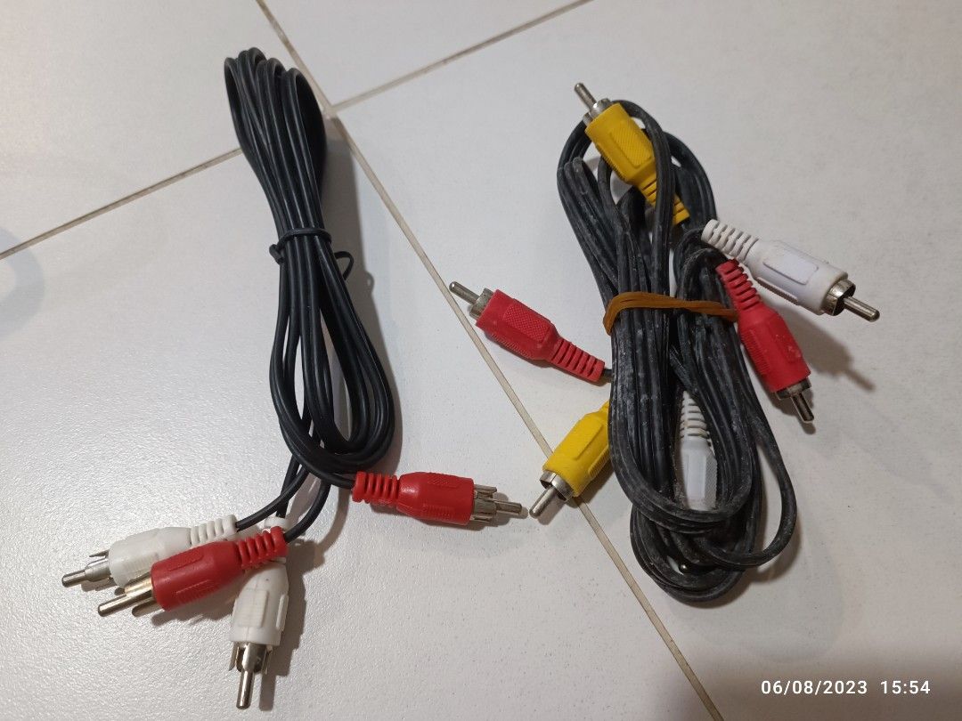 DVI VGA Composite Power Cables, Computers & Tech, Parts & Accessories ...