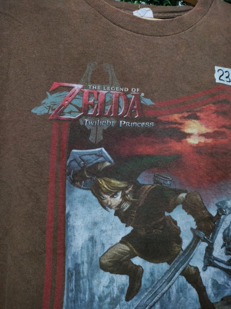 Early 2000s Legends of Zelda tee on Carousell