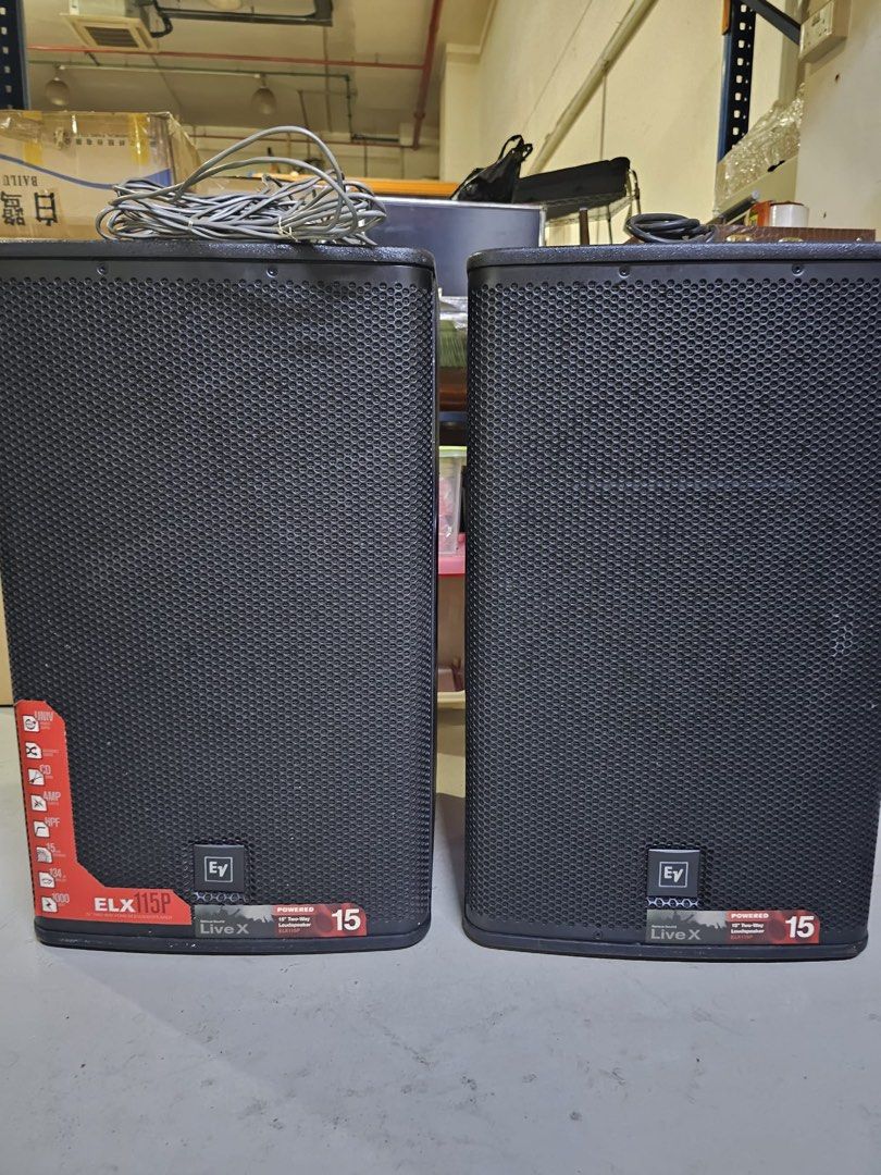 Electro-Voice ELX 115P Live X series, Audio, Soundbars, Speakers & Amplifiers on Carousell