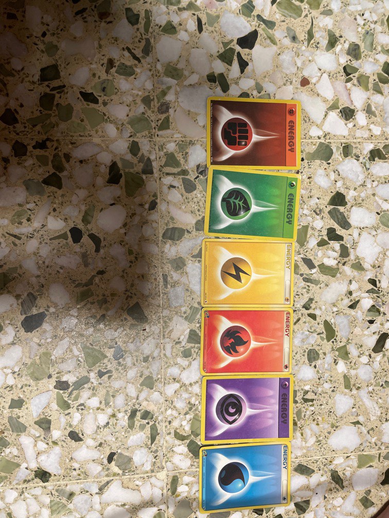 Energy Cards, Hobbies & Toys, Toys & Games on Carousell