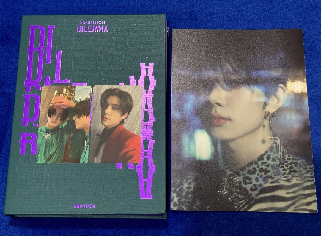 Enhypen 1st Studio Album DIMENSION : DILEMMA Unsealed (Complete except ...