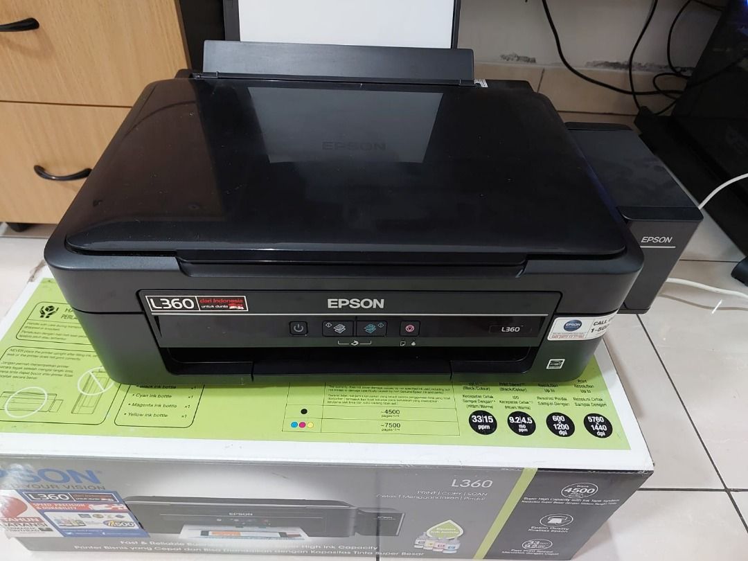 Epson L360 Edisi Jarang Pakai, Elektronik, Lainnya di Carousell
