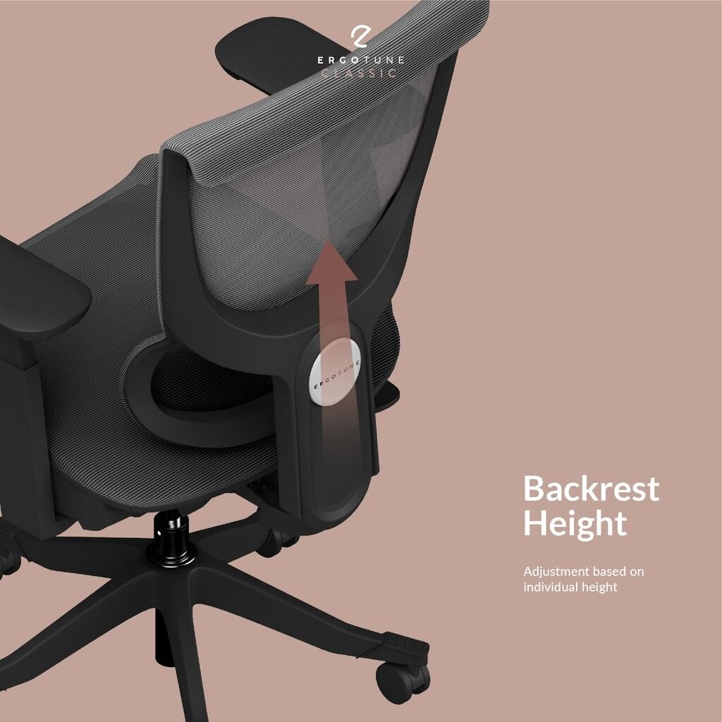 ErgoTune Classic V2 Ergonomic Chair (Seatbase ONLY), Furniture & Home ...