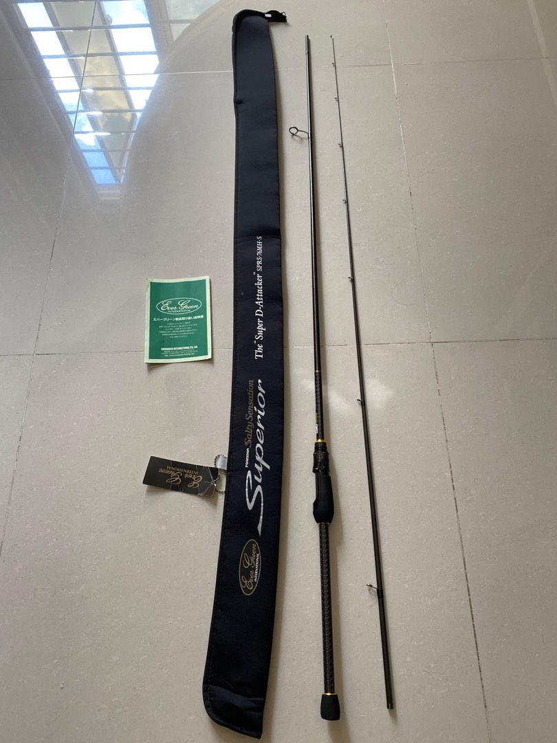 Evergreen Poseidon Salty Sensation Superior( daiwa shimano Apia bone ), Sports Equipment ...