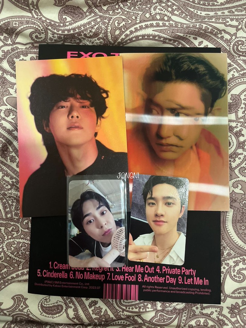 EXO EXIST X ver., Hobbies & Toys, Collectibles & Memorabilia, K-Wave on ...
