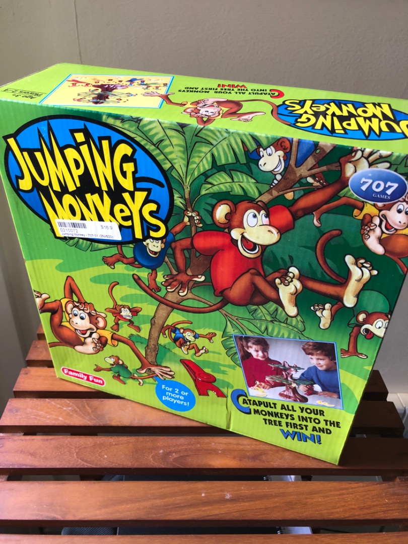 [Brand New] BNIB Family Fun Indoor Game Jumping Monkeys, Hobbies & Toys ...