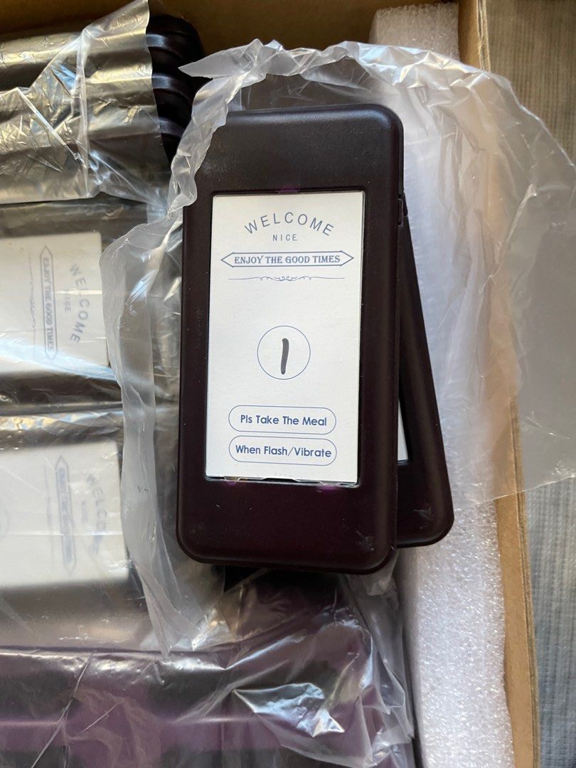 F&B Restaurant Hawker Buzzer/ Queue System/ Paging System, Computers ...